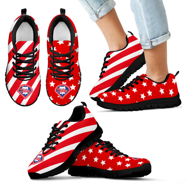 Splendid Star Mix Edge Fabulous Philadelphia Phillies Sneakers – Best ...