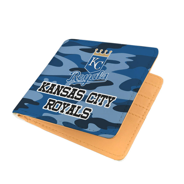 Camo Pattern Kansas City Royals Mens Wallets – Best Funny Store