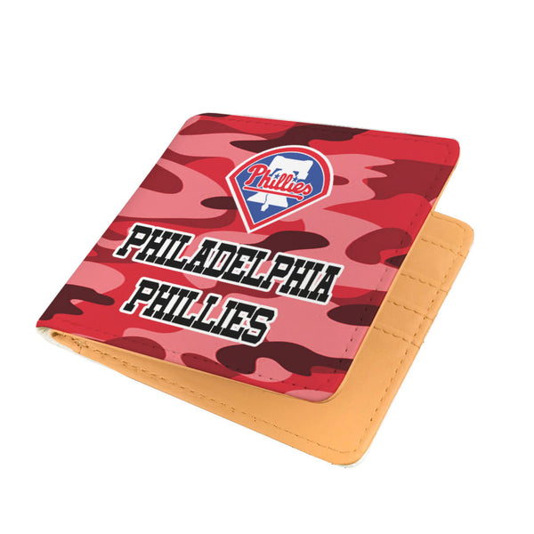 Camo Pattern Philadelphia Phillies Mens Wallets – Best Funny Store