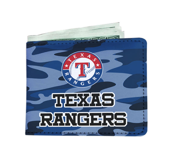 Camo Pattern Texas Rangers Mens Wallets – Best Funny Store
