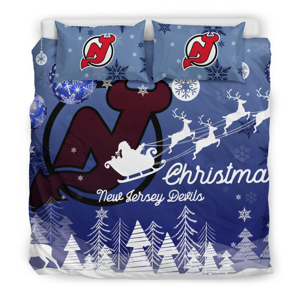 Merry Christmas Gift New Jersey Devils Bedding Sets Pro Shop – Best ...