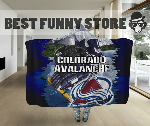 Special Edition Colorado Avalanche Home Field Advantage Hooded Blanket ...