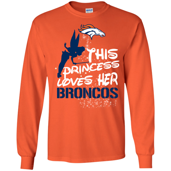 This Princess Love Her Denver Broncos T Shirts – Best Funny Store