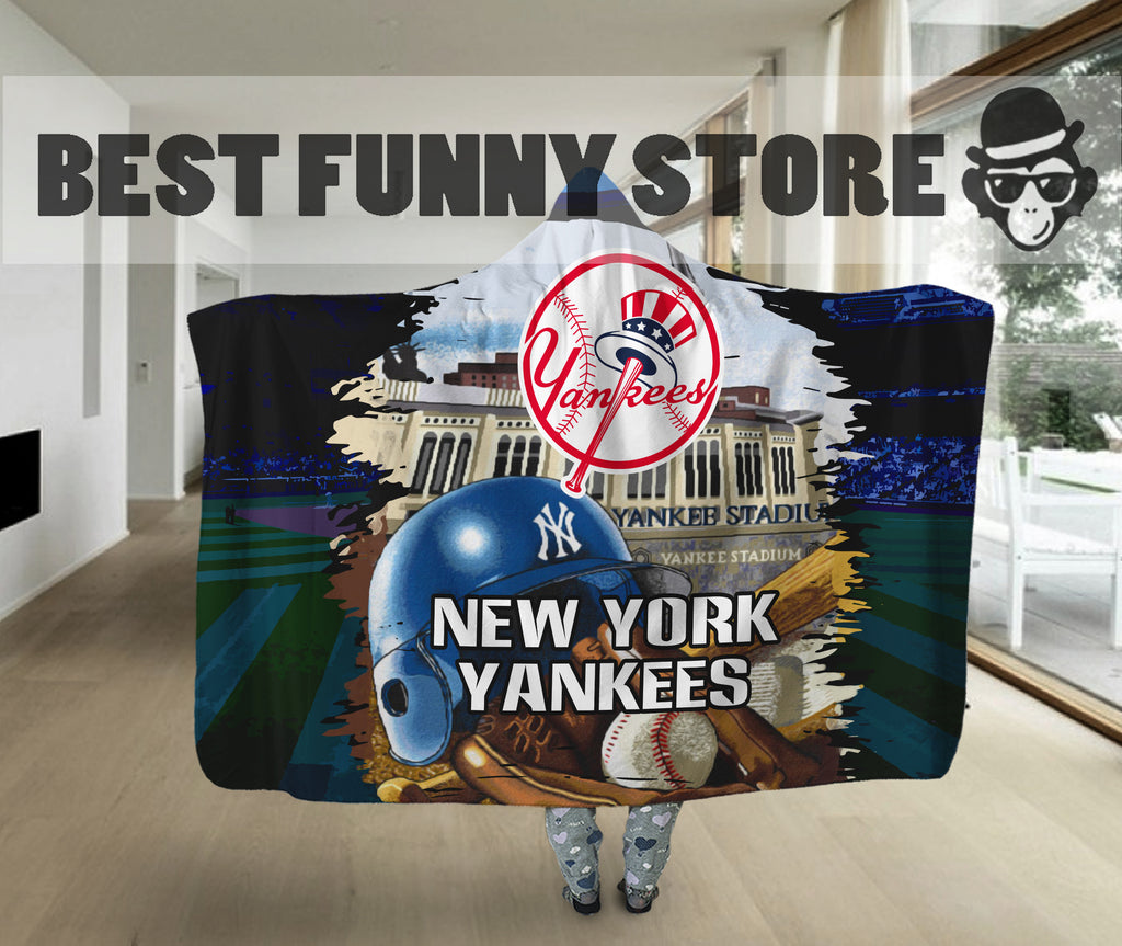 Special Edition New York Yankees Home Field Advantage Hooded Blanket ...