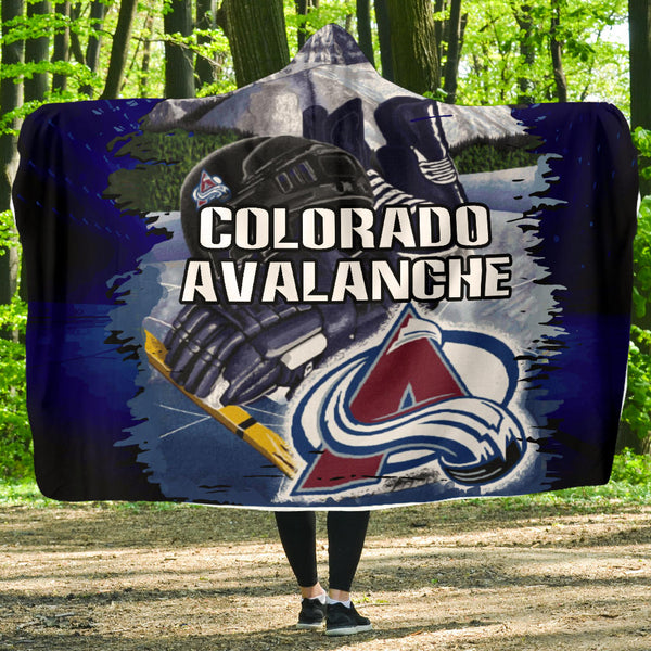 Special Edition Colorado Avalanche Home Field Advantage Hooded Blanket ...