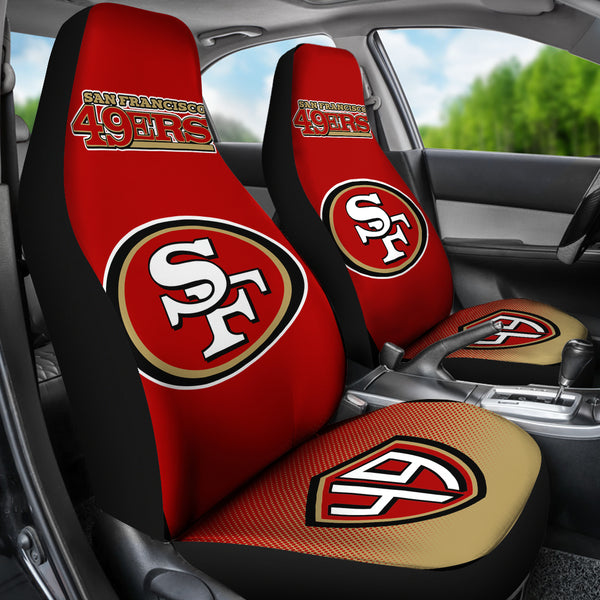 New Fashion Fantastic San Francisco 49ers Car Seat Covers – Best Funny ...